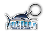 White Marlin - Key West and Florida Keys Key Chain | AKC0029
