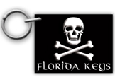 Pirate Flag - Florida Keys Key Chain | AKC0041