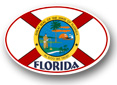 FLORIDA FLAG Sticker | S-FLORIDA FLAG