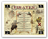 Pirates Code of Conduct Framing Print | FP11
