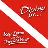 Acrylic Magnet Dive Flag-Key Largo | ACRY.201